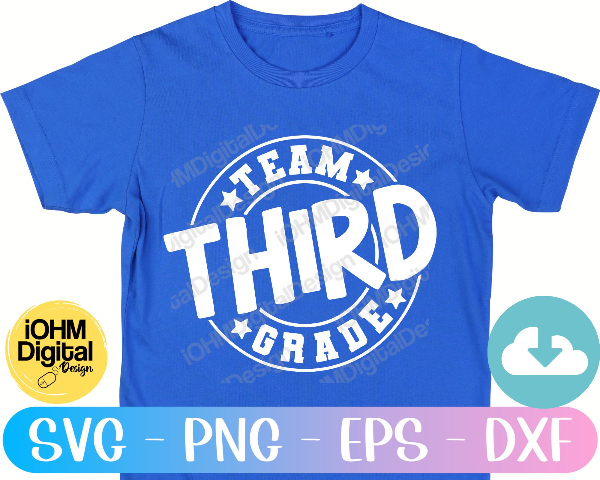 Team Third Grade Svg Png Eps Dxf Cut File Back to School Svg - Etsy UK