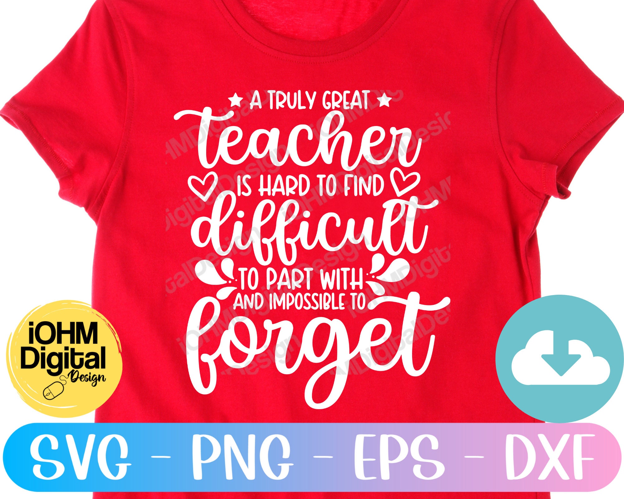 A Truly Great Teacher is Hard to Find Difficult to Part With - Etsy