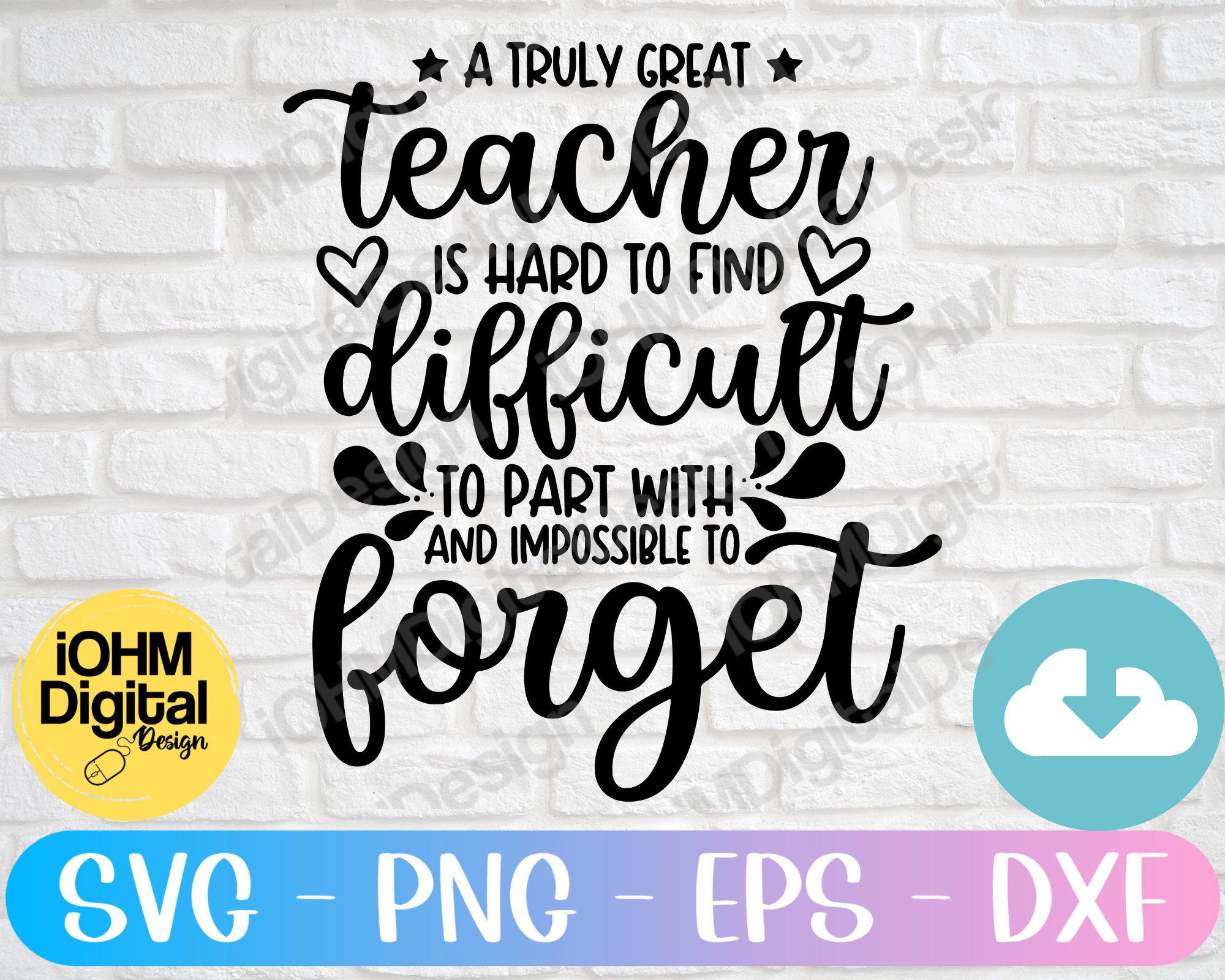A Truly Great Teacher is Hard to Find Difficult to Part With and ...