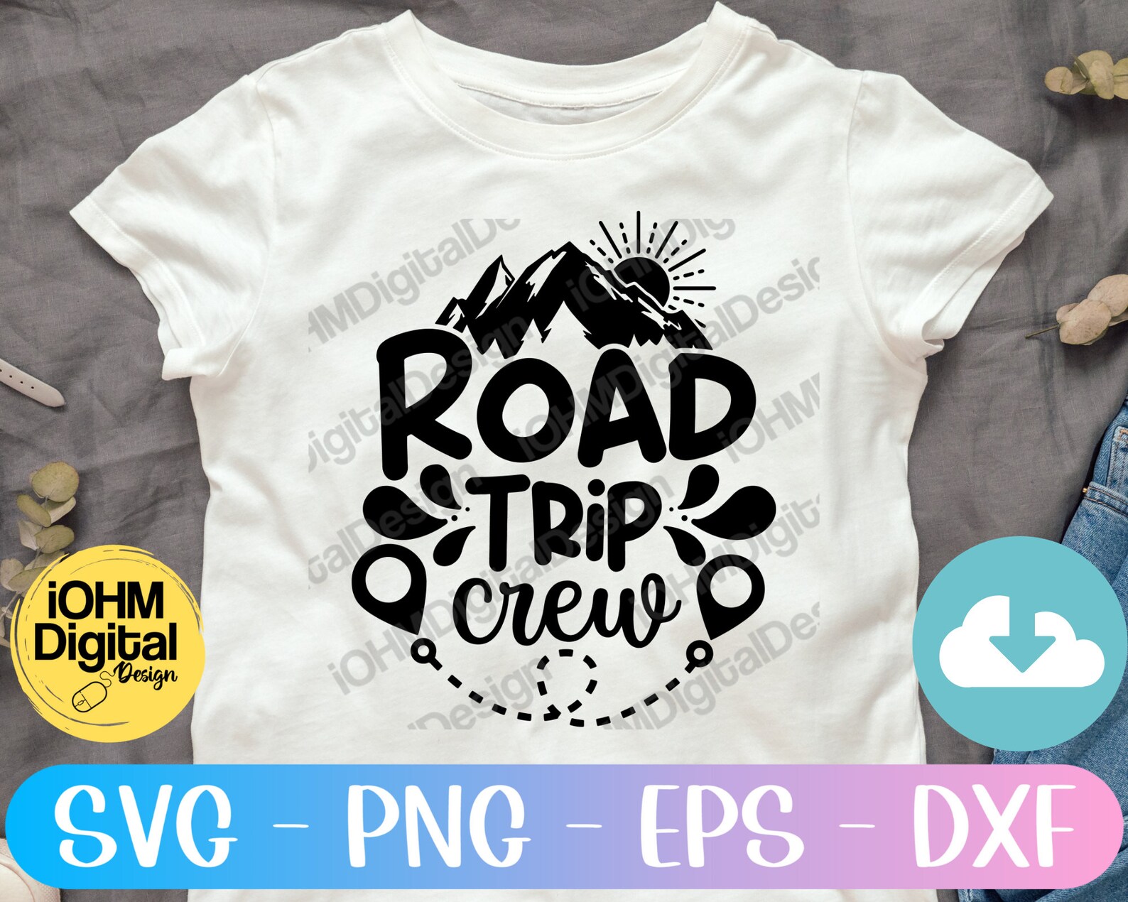 Road Trip Crew Svg Png Eps Dxf Cut File Adventure Svg - Etsy