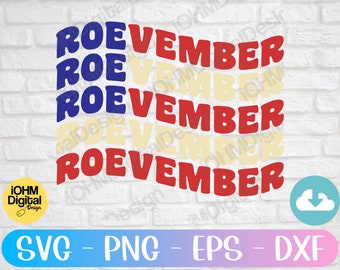Roevember Svg Png - Etsy