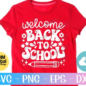 Retro Back to School SVG: First Day Shirt Design (digital Download) - Etsy
