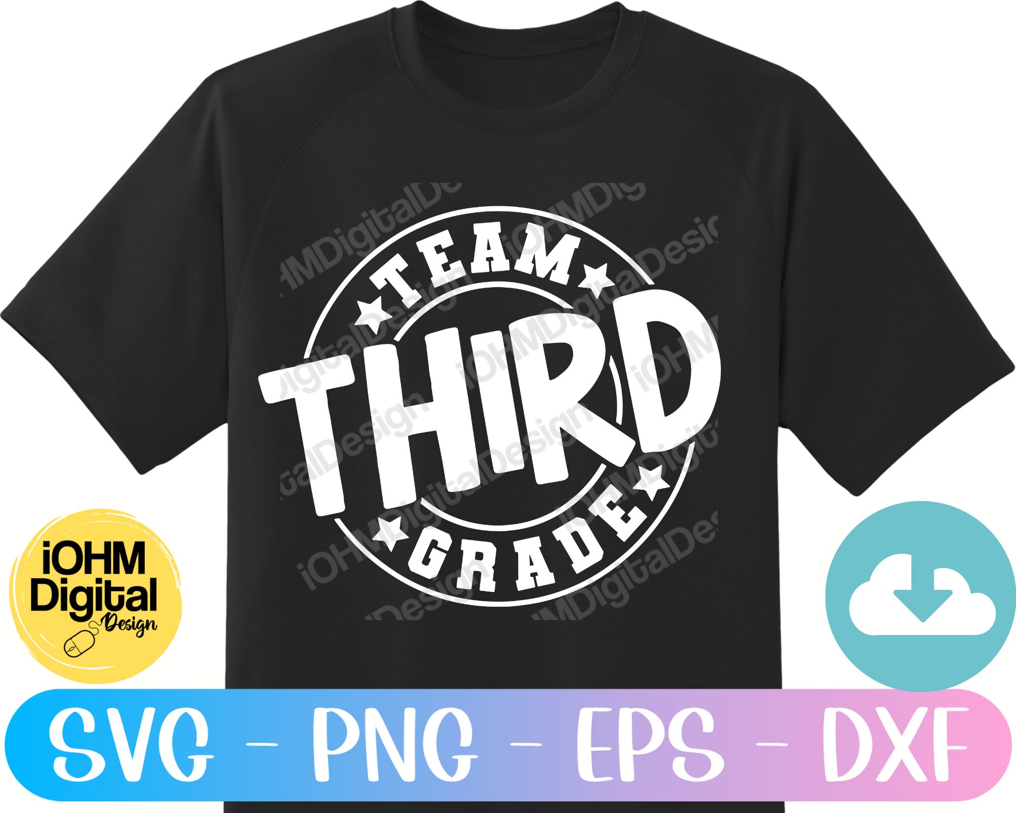 Team Third Grade Svg Png Eps Dxf Cut File Back to School Svg - Etsy UK