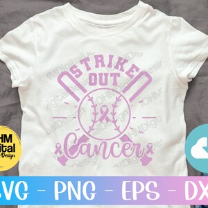 Strike Out Cancer Svg Png Eps Dxf Cut File | Cancer Survivor | Cancer ...