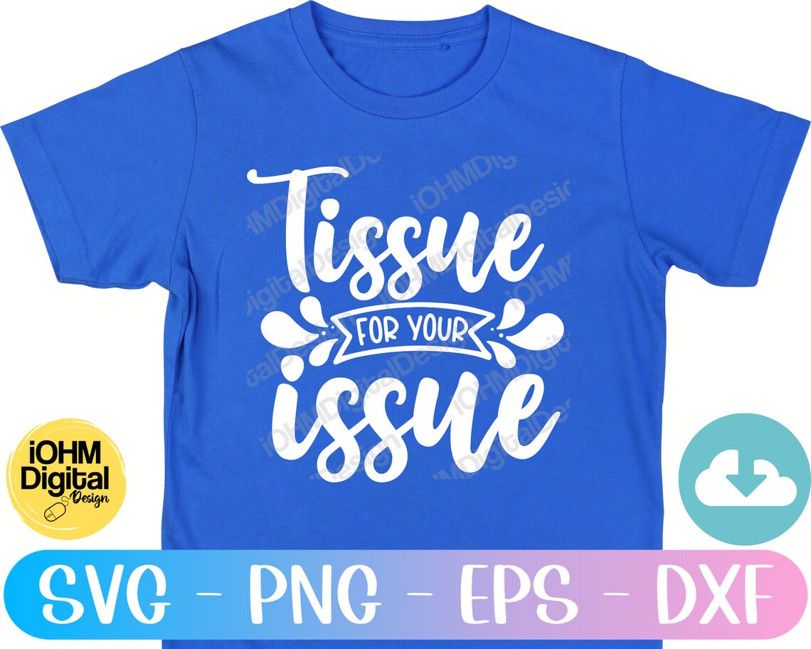 Tissue for Your Issue Svg Png Eps Dxf Cut File Mason Jar | Etsy Canada
