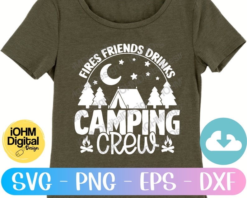 Camping Crew Svg Png Eps Dxf Cut File Field Trip Svg - Etsy