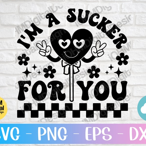 Sucker for You Svg - Etsy
