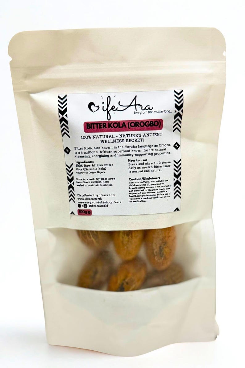 Bitter Kola (orogbo) - 100g - Etsy