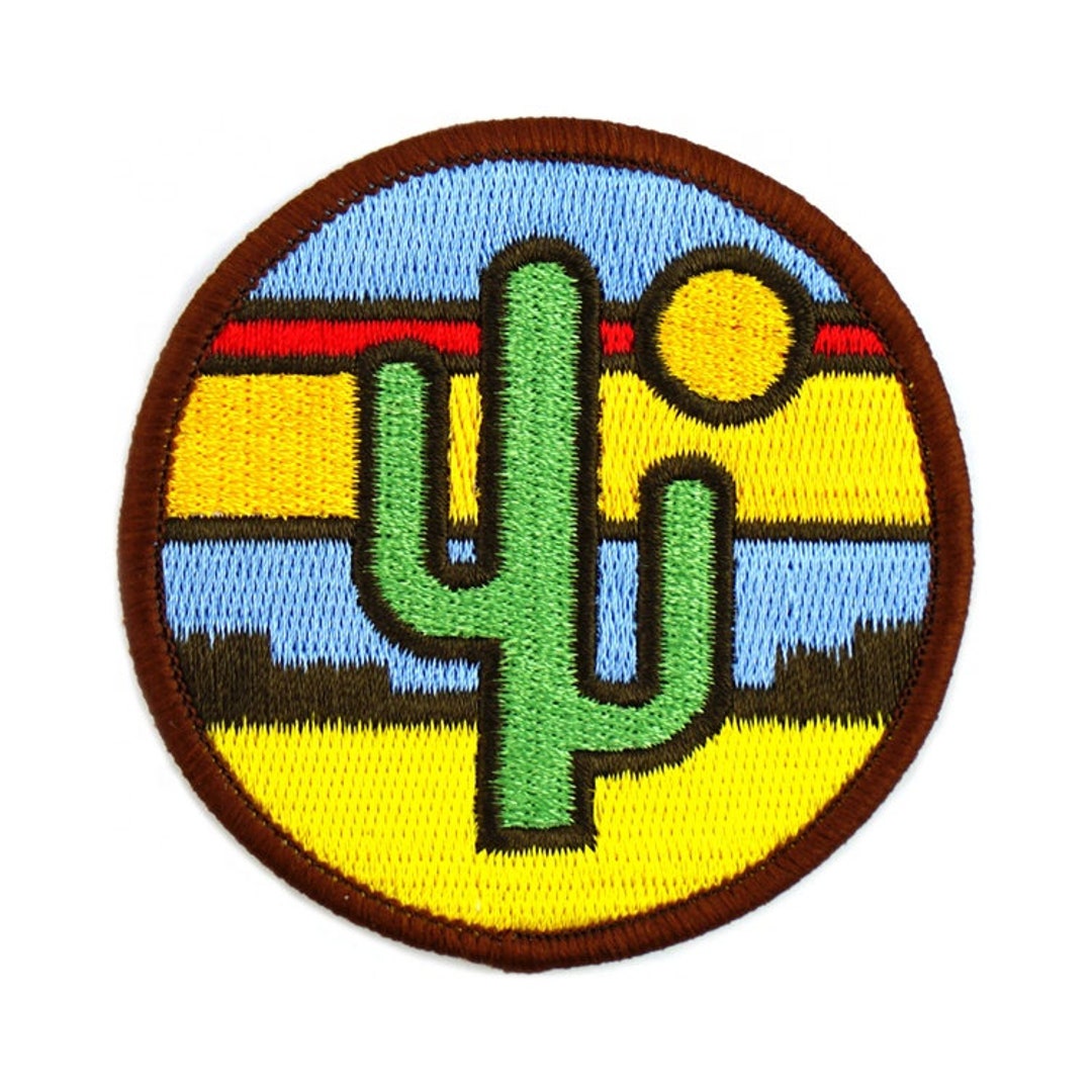 Desert Cacti Cactus Plant Patch for Garments Tote Bag Accessories ...