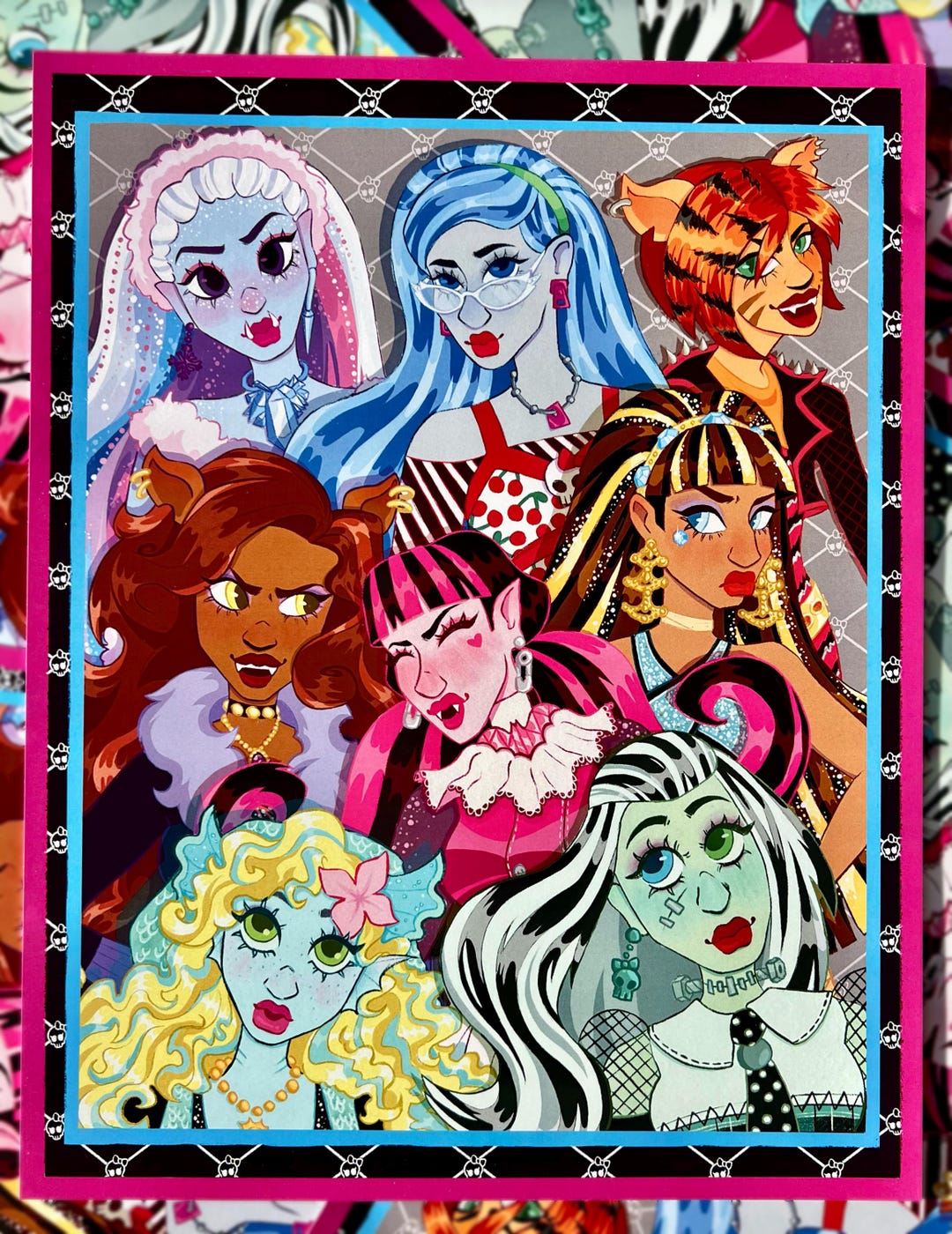 Monster High Ghouls Rule Print - Etsy