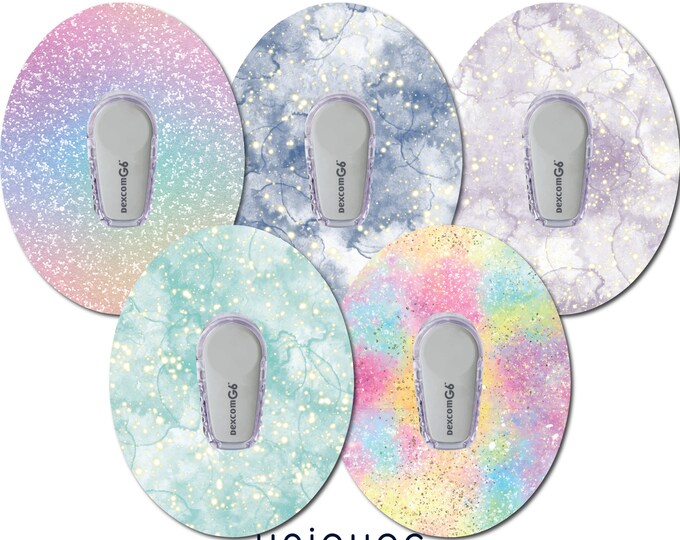 Dexcom Patch G6 Pastel Bundle Collection Set of 5 Dexcom Patch Sticker ...