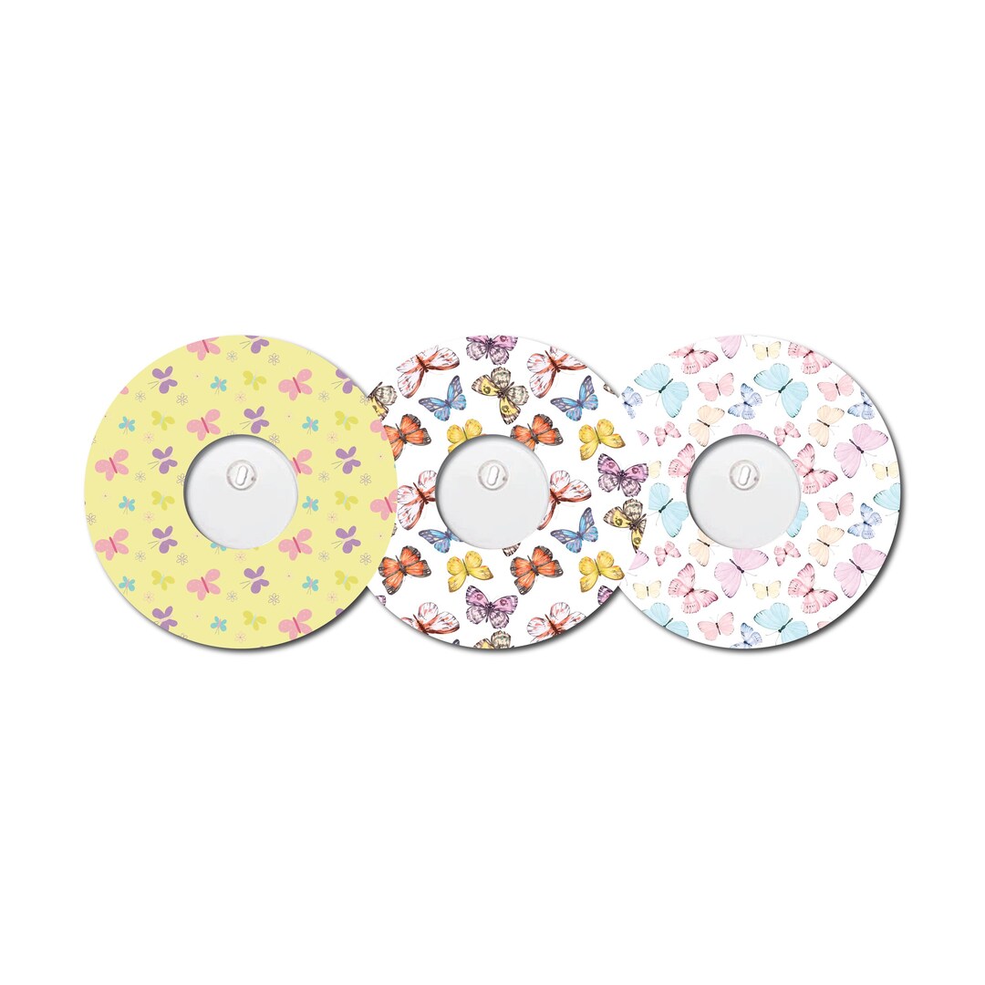 Butterfly Collection Freestyle Libre 3 CGM Set of 3 Patches - Etsy