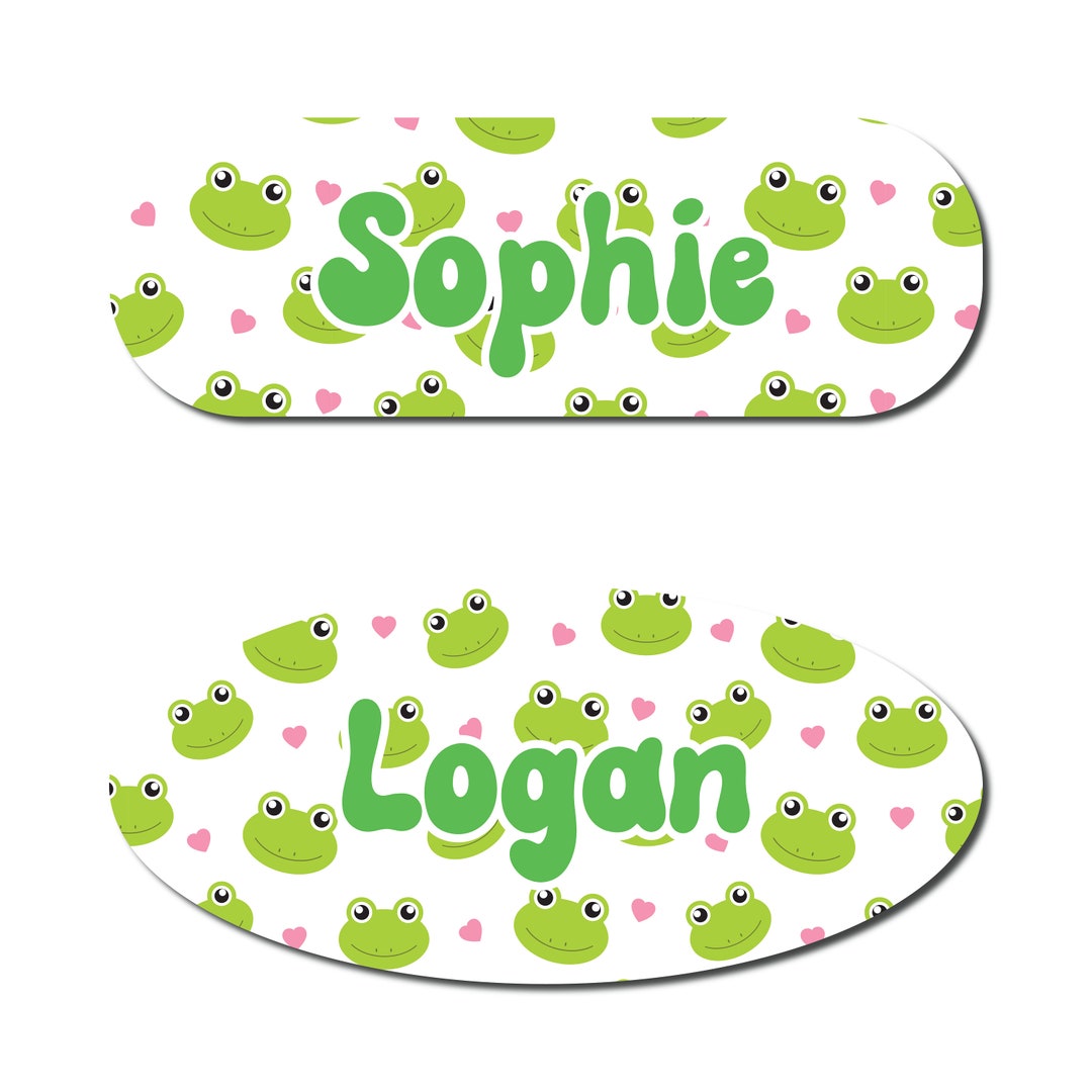 Frogs Infinity or Kangaroo Joey Feeding Pump Sticker Decal Personalized ...