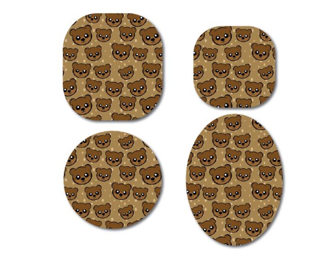 Cute Bears Continuous Glucose Monitor (CGM) Decorative Over Patch (no ...