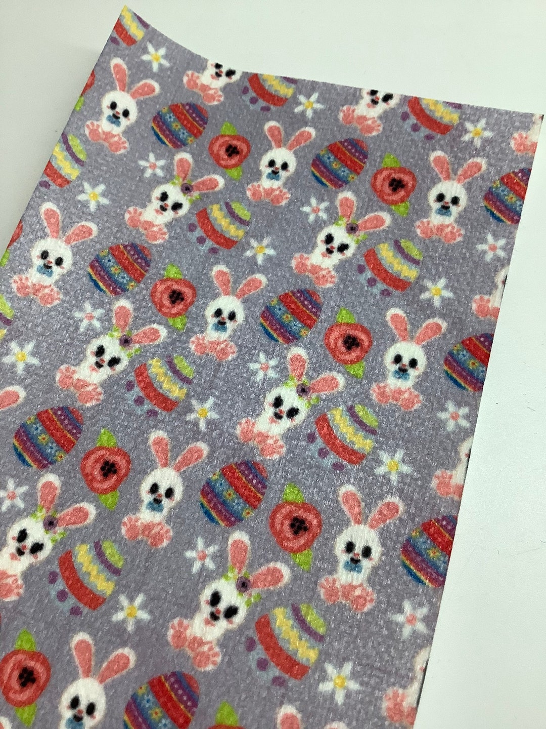 Easter Bunny on Purple Tubie Tape for Feeding Tubes, Oxygen, Medical ...