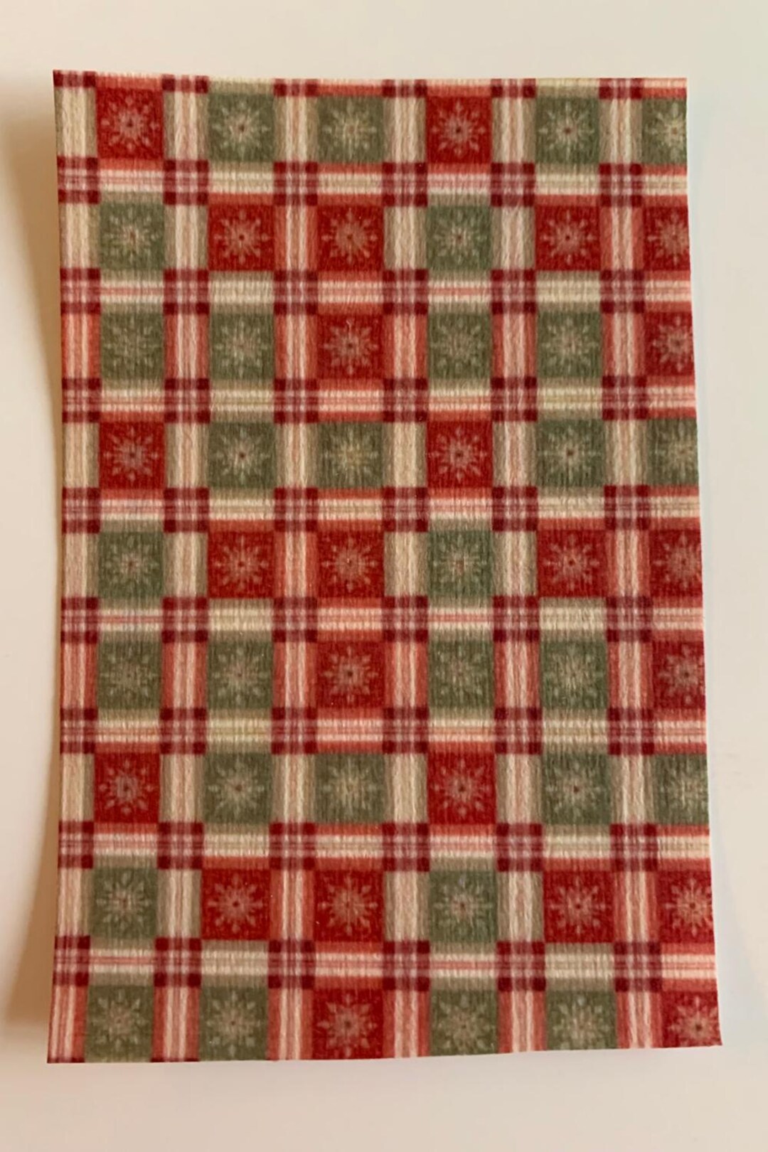 Christmas Red and Green Plaid Snowflakes Tubie Tape for Feeding Tubes ...