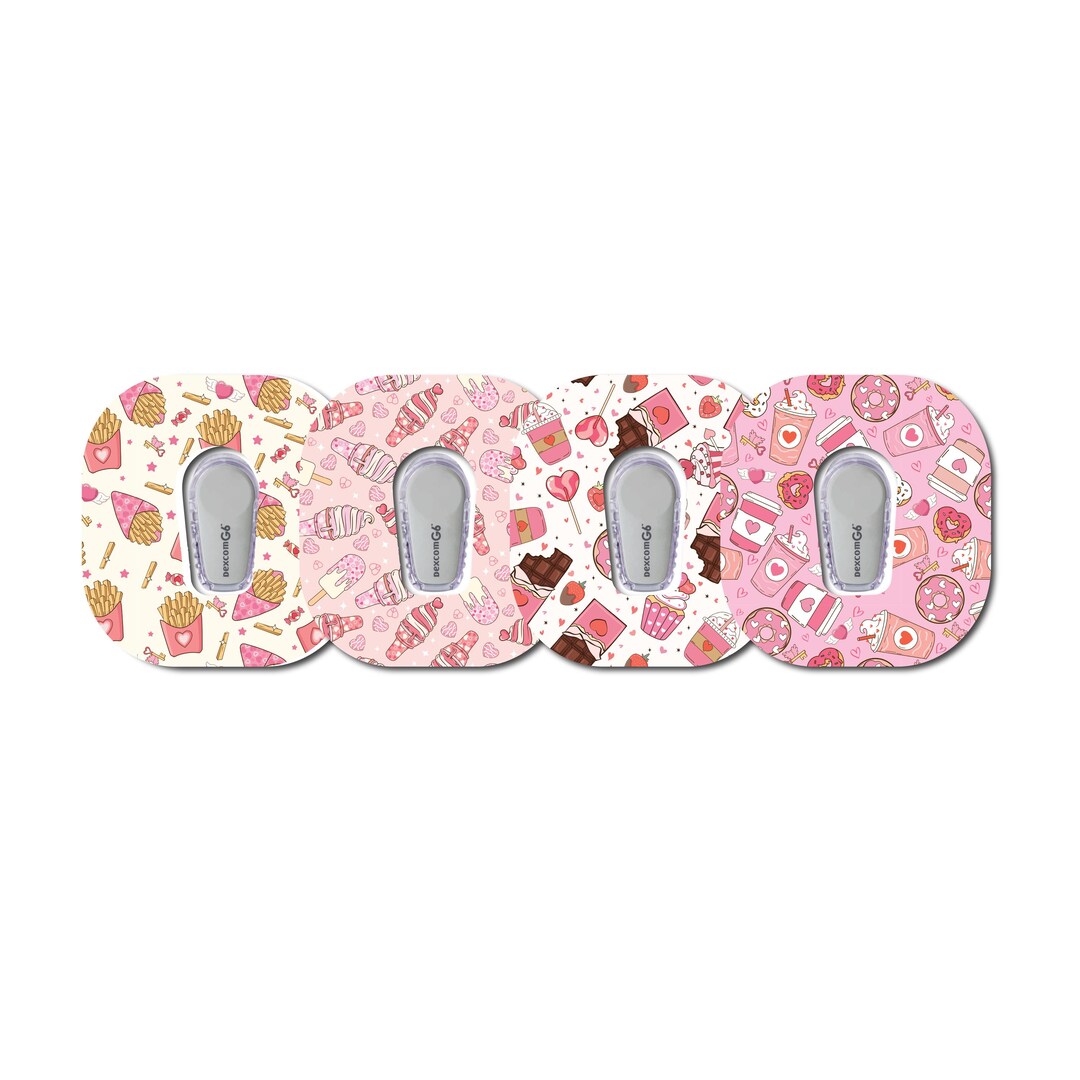 Love Food Dexcom G6 CGM Bundle of 4 Patch - Etsy