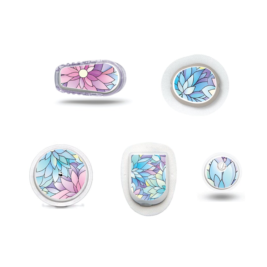 Stained Glass CGM Sticker - Etsy