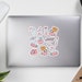 Cute Cell Culture Vinyl Sticker Sheet, Science Biology Stem Cells ...