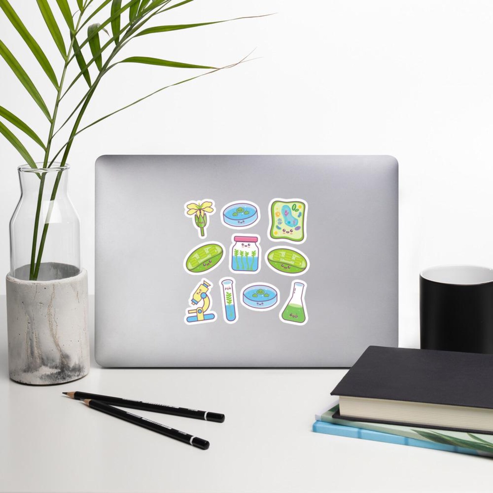 Plant Biology Sticker, Chloroplast, Cell Biologist, Petri Dish ...
