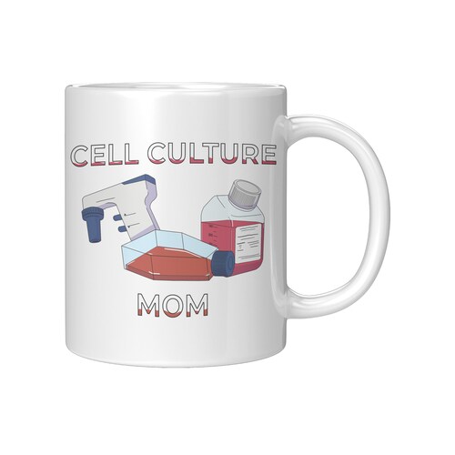Cell Culture Queen Mug Science Gifts for Women Molecular - Etsy