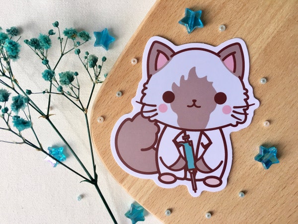 Cute Cell Culture Vinyl Sticker Sheet Science Biology Stem - Etsy