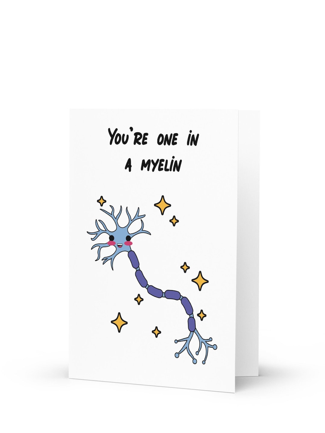 Neuroscience Thank You Card, Valentines Card, Best Mentor, Neurons ...