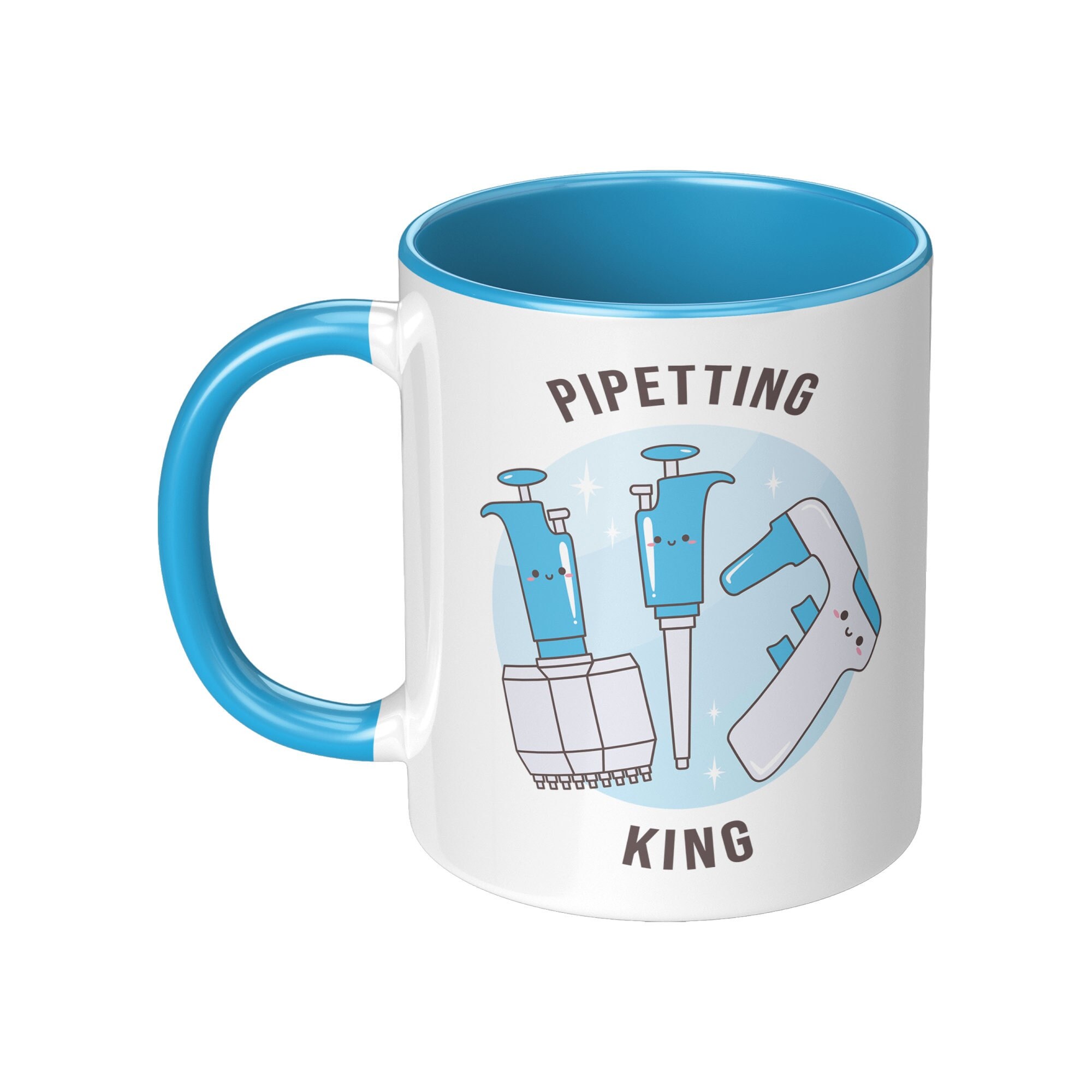 Pipette Mug, Pipetting King, Science Gifts for Men, Phd Gifts for Him ...