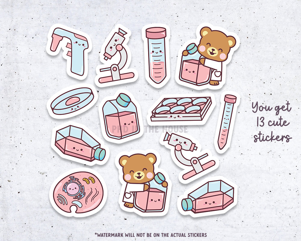Paper & Party Supplies funny medical laboratory sticker for laptop ...