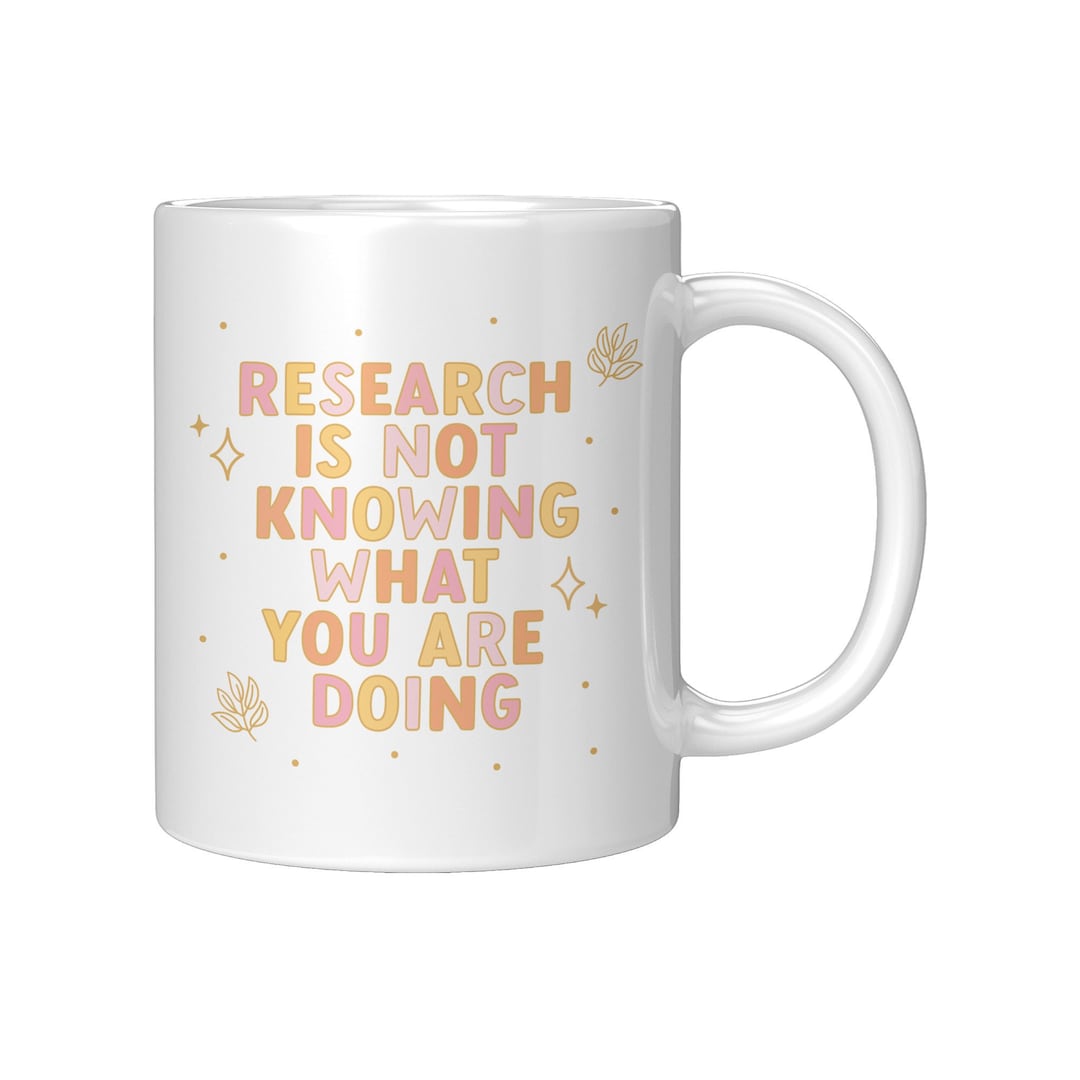Researcher Mug, Science Gifts for Women, Masters, Phd Student, Grad ...