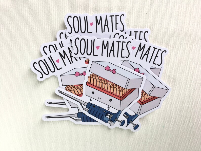 Cute Pipette Stickers Chemistry Science Biology Teacher - Etsy