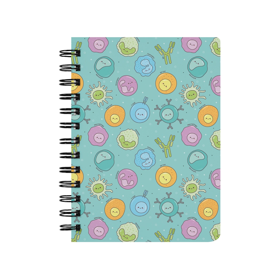 Immune Cells Notebook, Immunology, Immunology, Microbiology, Grad ...