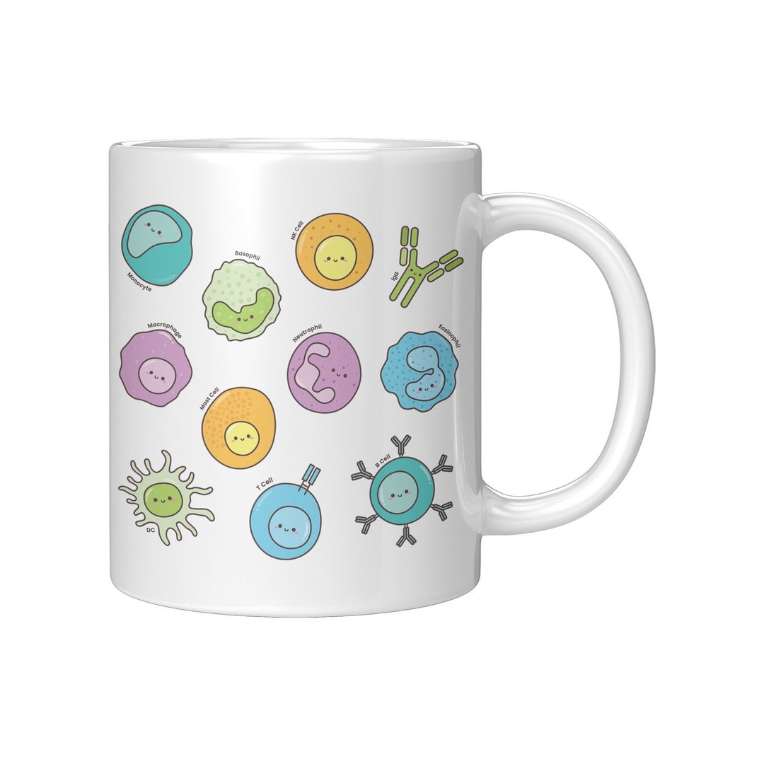 Immune Cells Mug, Immunology Student, Immunologist, Immune System ...