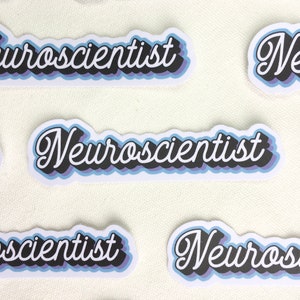 Neuroscience Stickers, Neuroscientist Gifts, Neuron, Human Anatomy ...