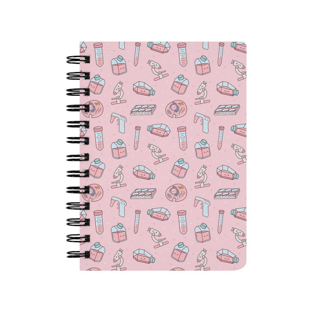 Cute Cell Culture Spiral Notebook, Biology Biomedical Science ...