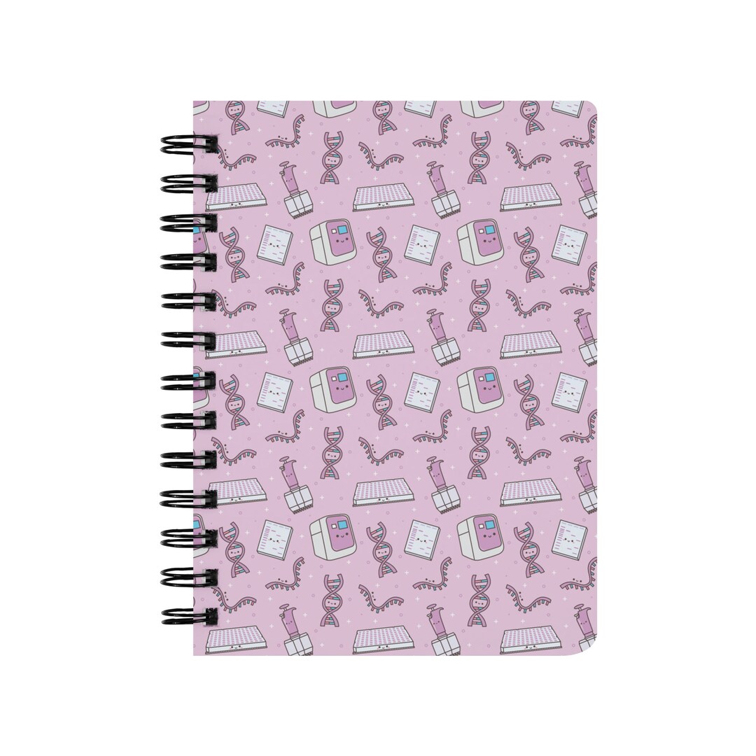 Molecular Biology Gift, Biology Notebook, Science Stationery, RNA Art ...