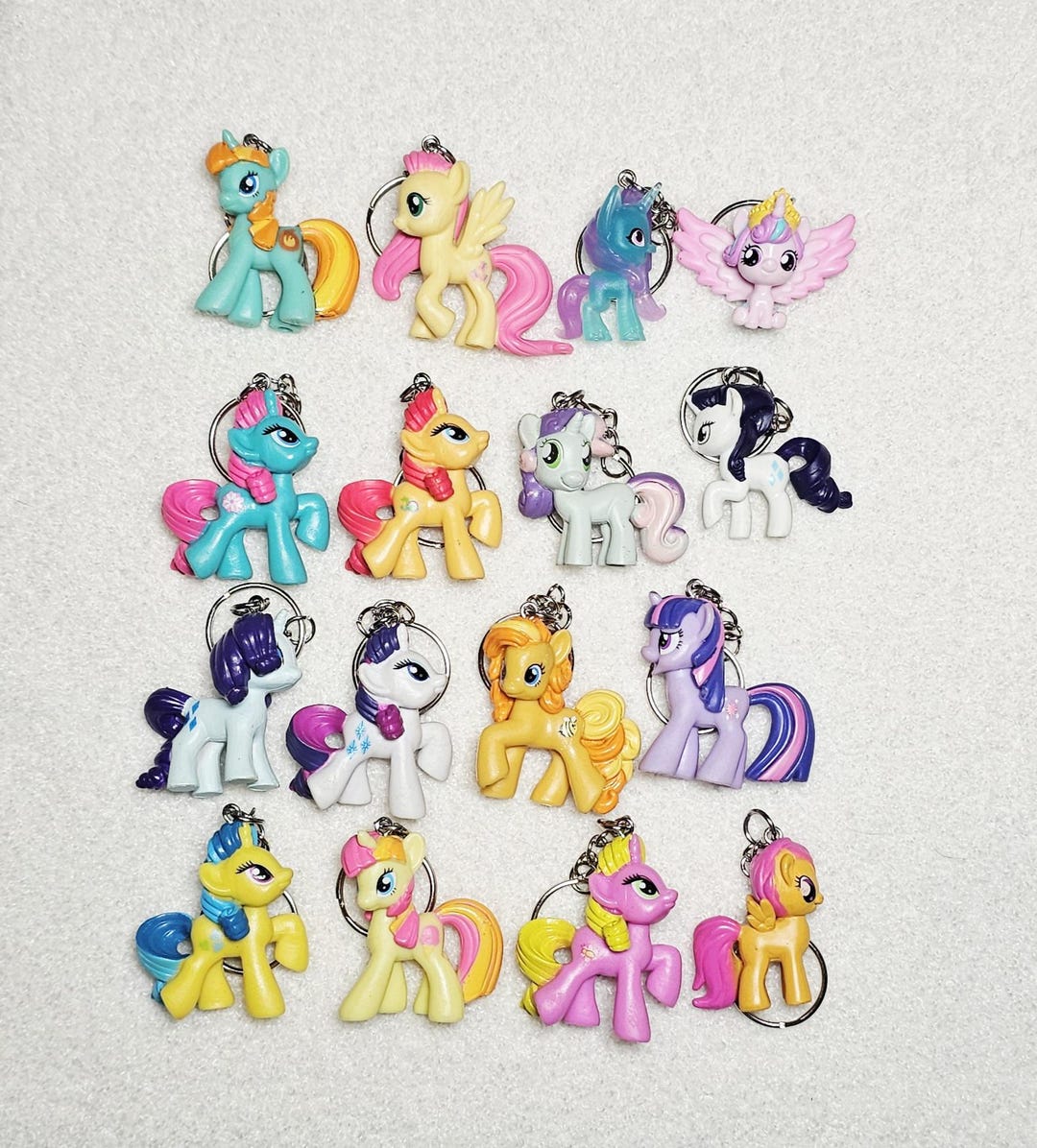 MLP Character Inspired Toy Keychains - Etsy