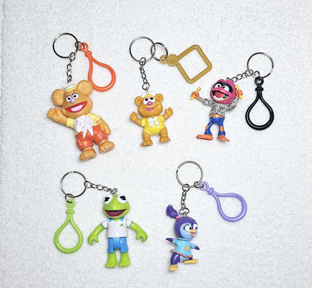 Muppets Inspired Toy Keychain / Backpack Clip - Etsy