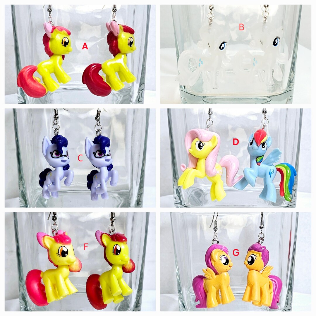 MLP Inspired Toy Earrings - Etsy