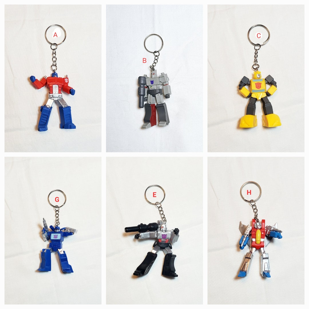 Transformers Inspired Toy Keychains - Etsy