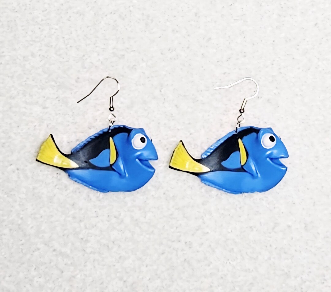 Dori From Finding Nemo Inspired Toy Earrings - Etsy