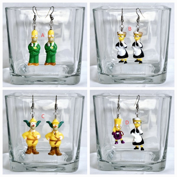 Simpsons Earrings - Etsy