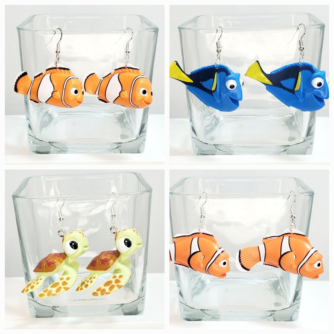 Finding Nemo Inspired Toy Earrings - Etsy