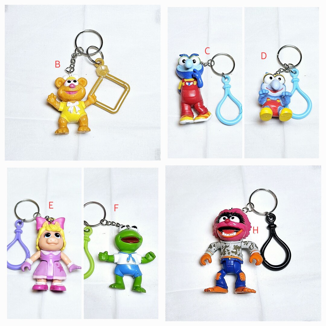 Muppets Inspired Toy Keychain - Etsy
