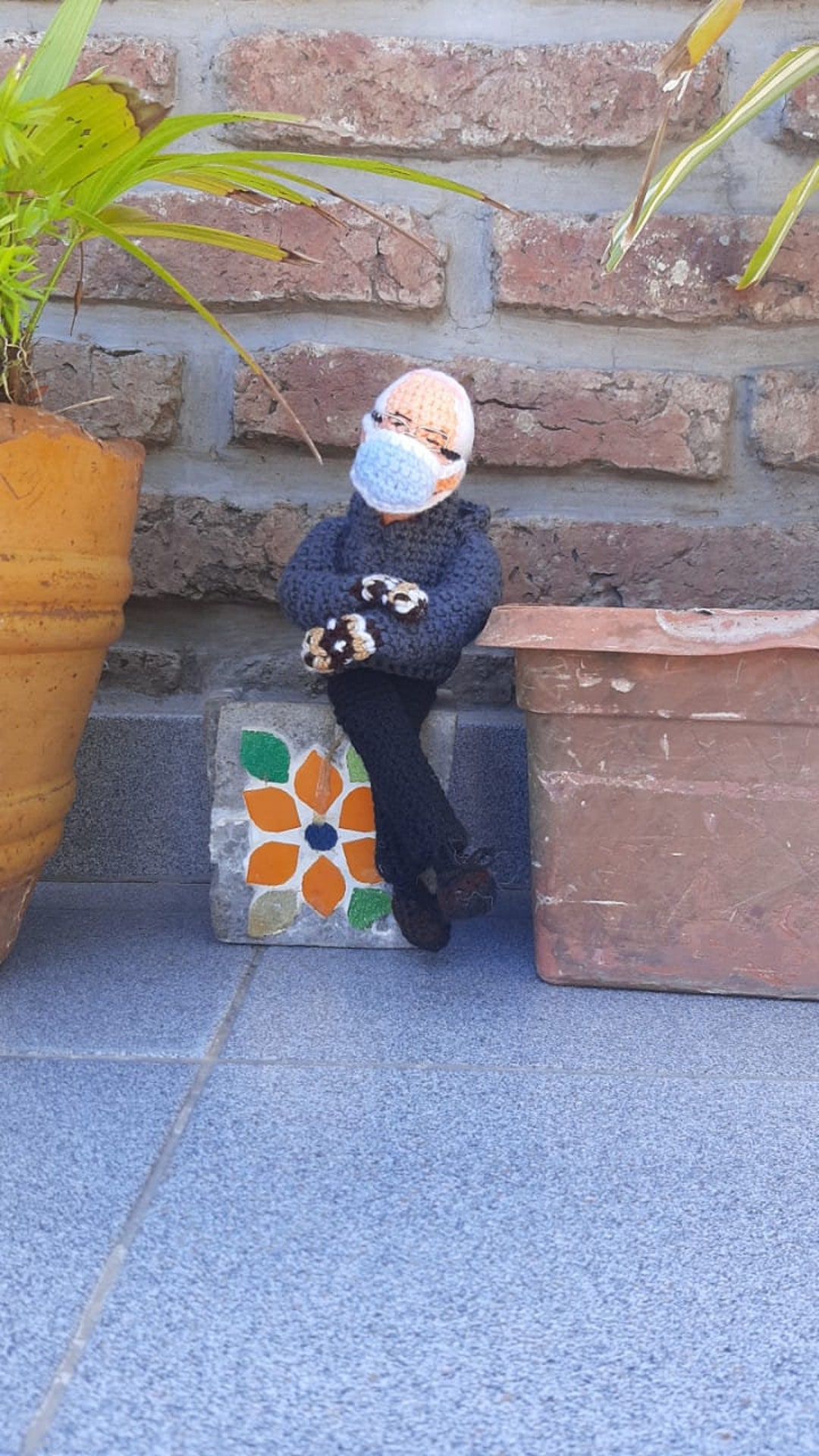 Bernie Sanders Crochet Doll - Etsy