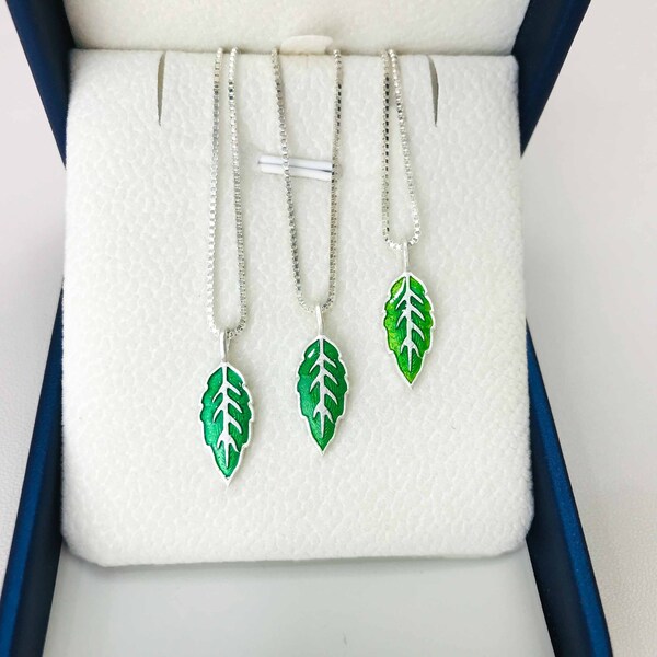 Green Leaf Jewelry - Etsy