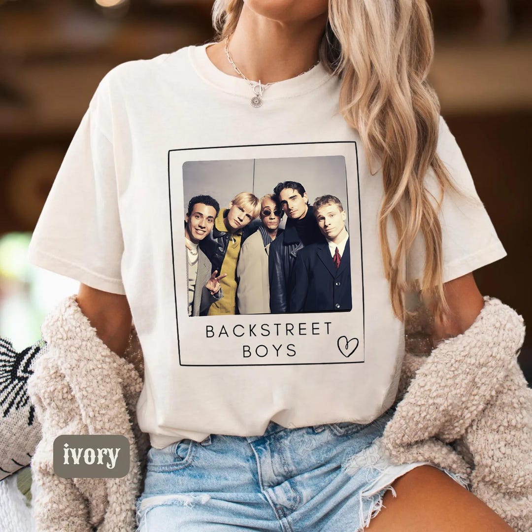 Comfort Colors BSB Love Heart Shirt, Backstreet Boys Fan Shirt, Comfort ...