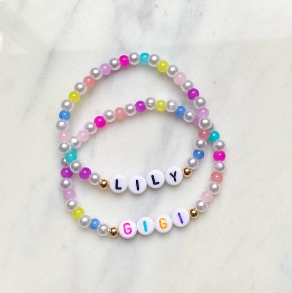 Personalised childrens bracelet store