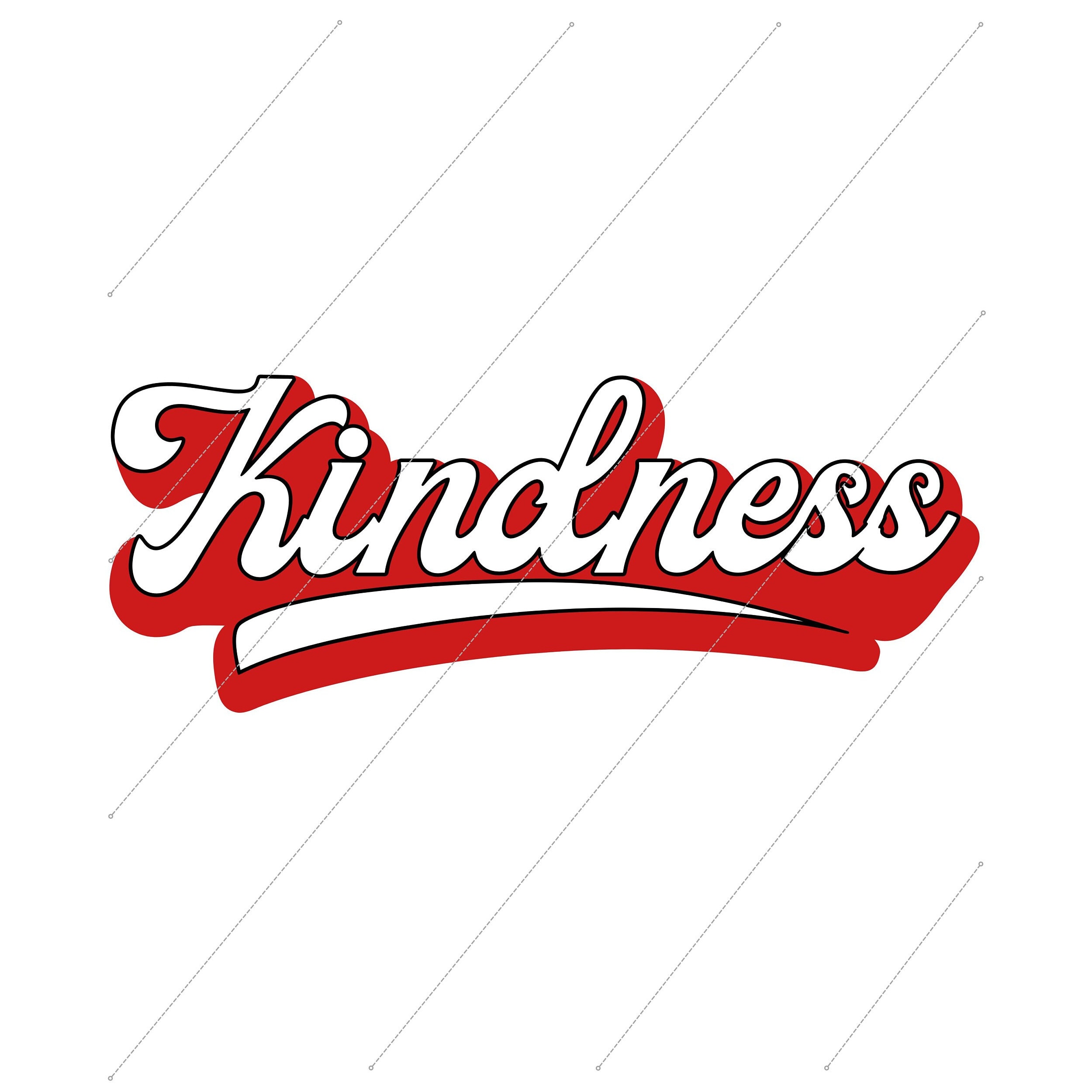 Kindness Text Svg File Kindness PNG SVG Be Kind Kind Text - Etsy Australia