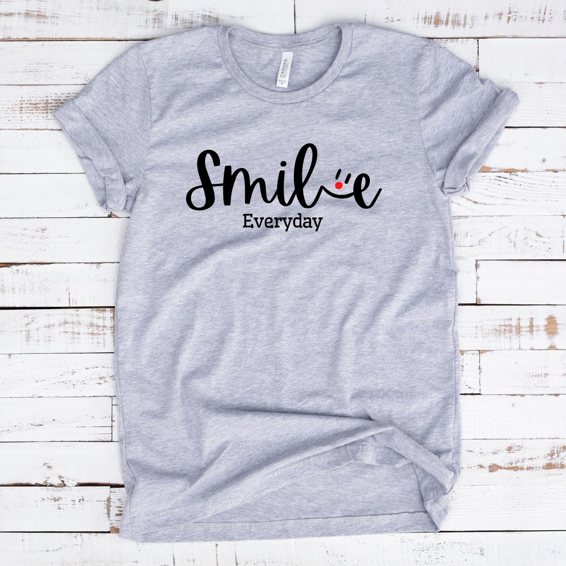 Smile Everyday Smile Day PNG SVG Happy Face Smile Face | Etsy